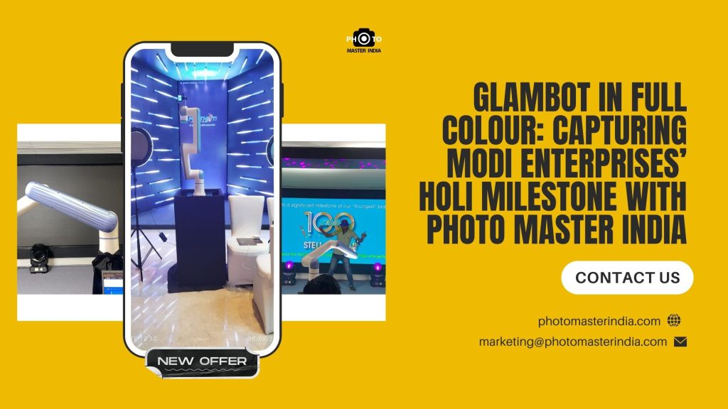 Glambot Captures Modi Holi Event in Full Colour