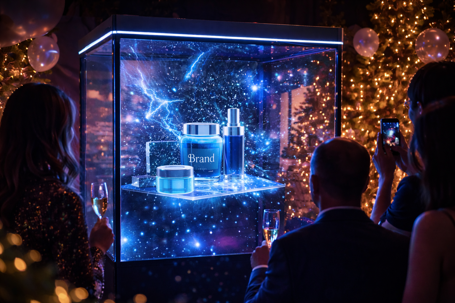 Holo Box Photo Booth for Year-End Brand Launches